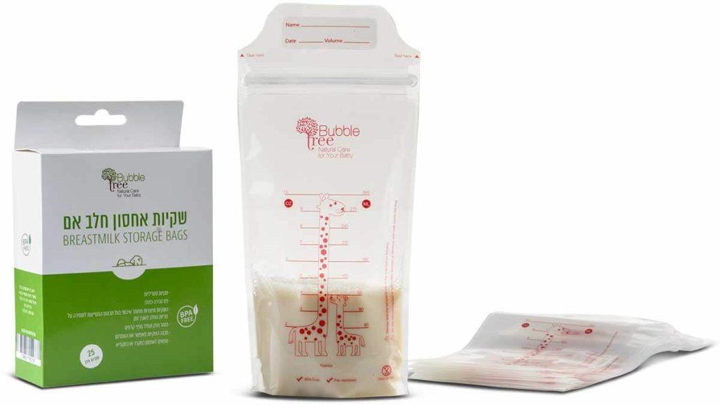 שקיות לאחסון חלב אם Bubble Tree - אפונצ'יק ובוז'ולינו